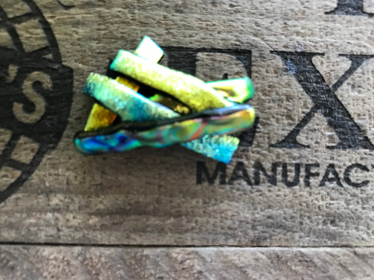 Dichroic Glass Pins – Kate's TNT
