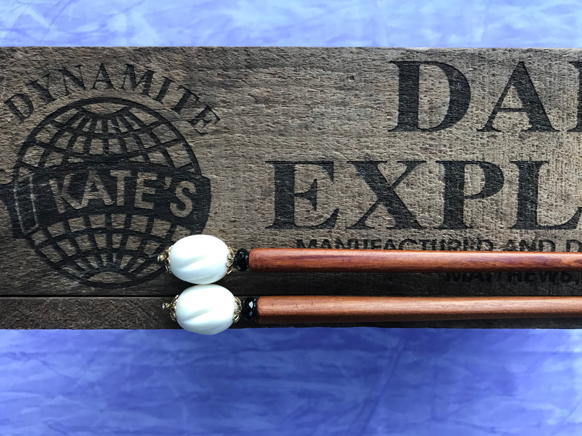 Ivory Twist Jujube Hair Sticks – Kate's TNT