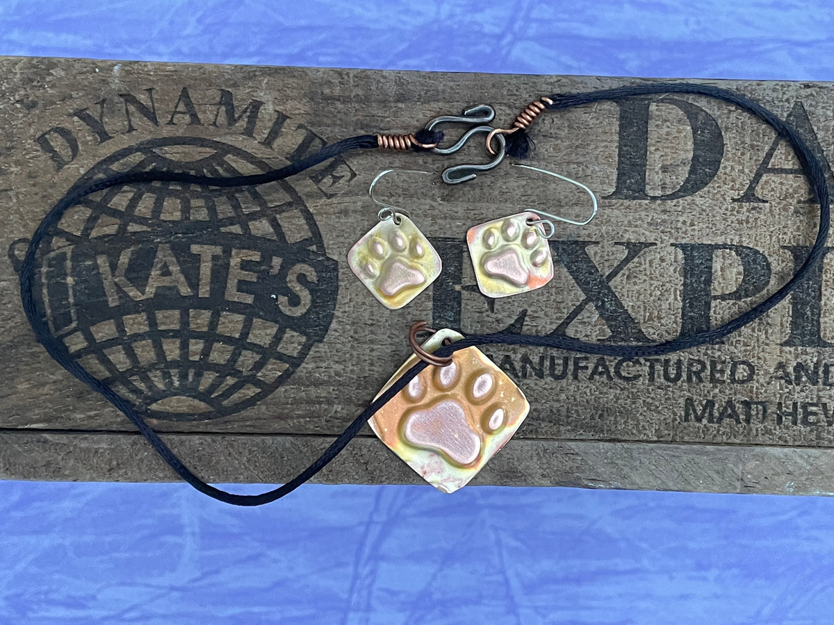 Paw Print Copper Set – Kate's TNT